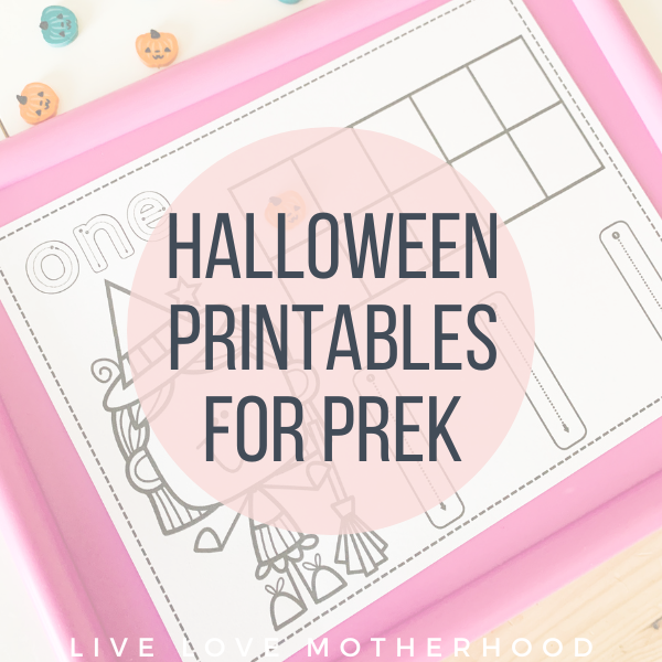 Halloween Printables for PreK