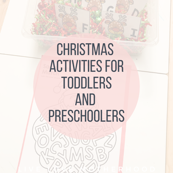 Christmas Pre-K Activities