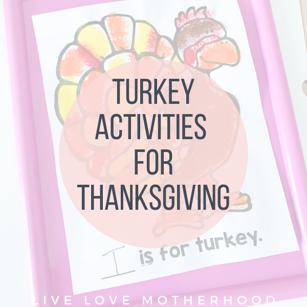 Turkey Activities for Thanksgiving