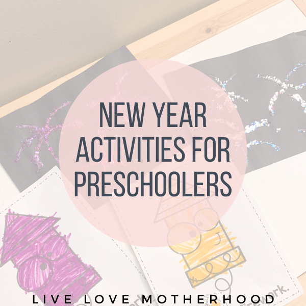 New Year Activities for Preschoolers