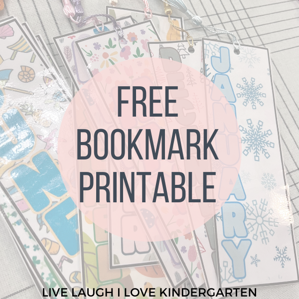 Free Bookmark Printable